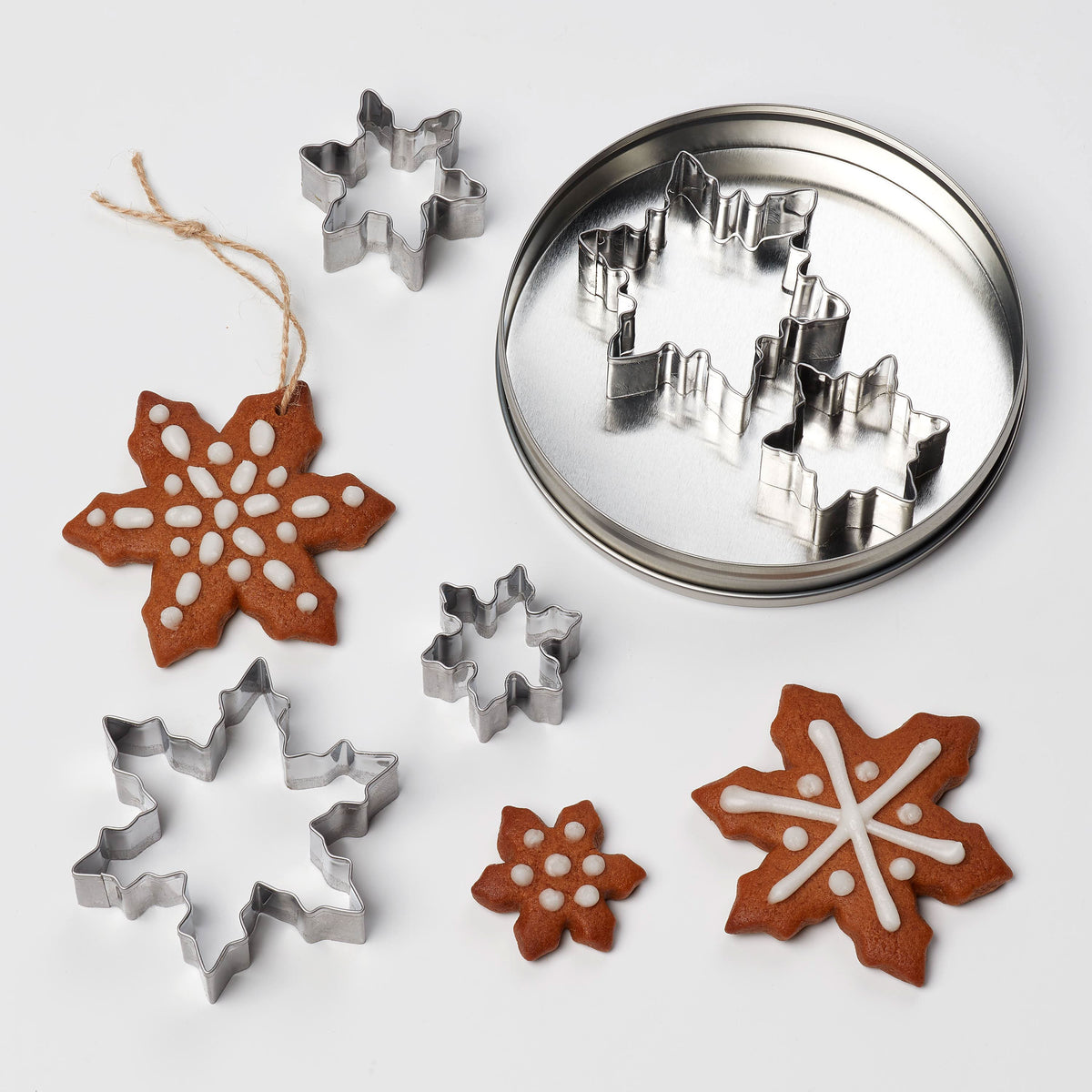 Tala Set Of 5 Snowflake Cutters – Dayes