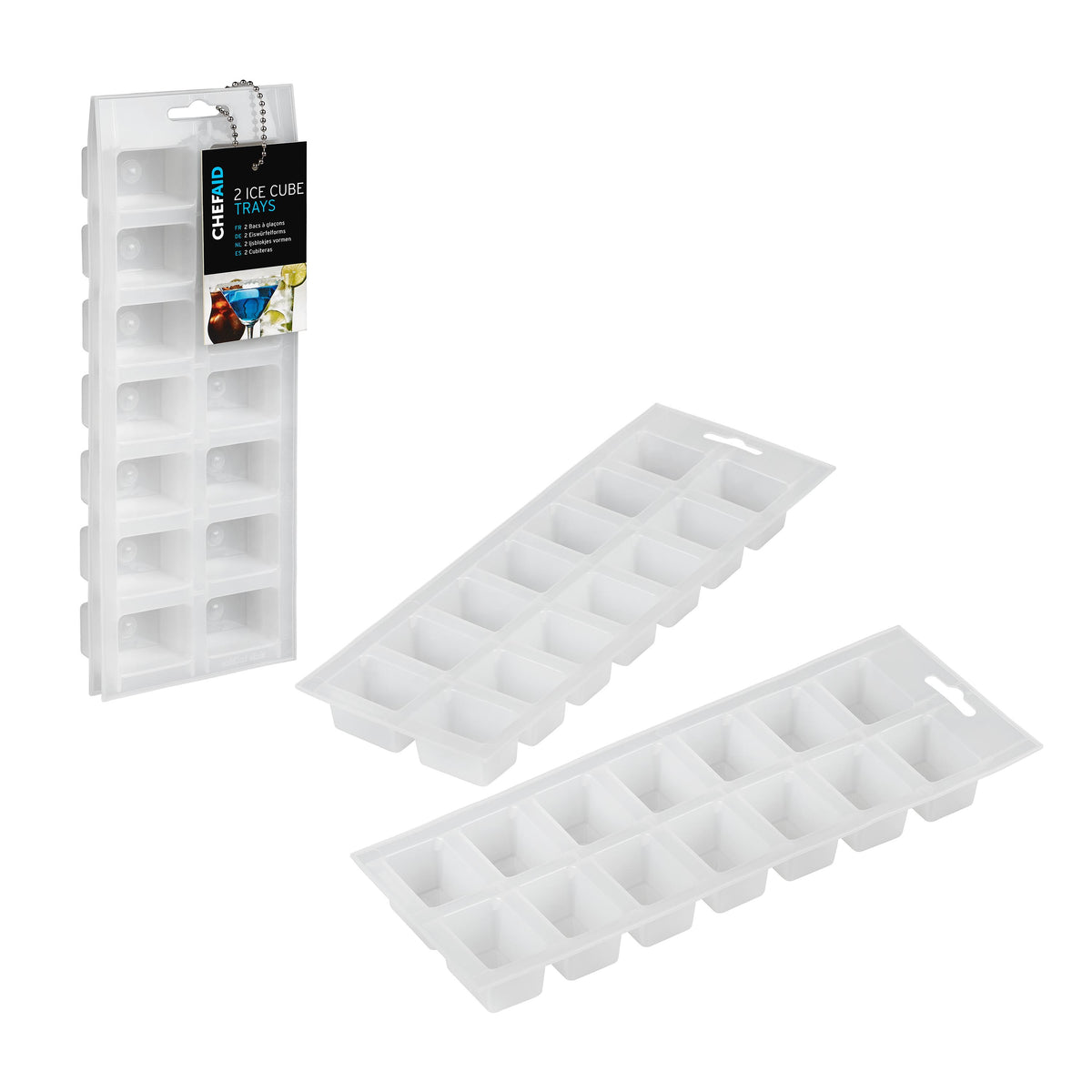 Chef Aid 2 Ice Cube Trays – Dayes