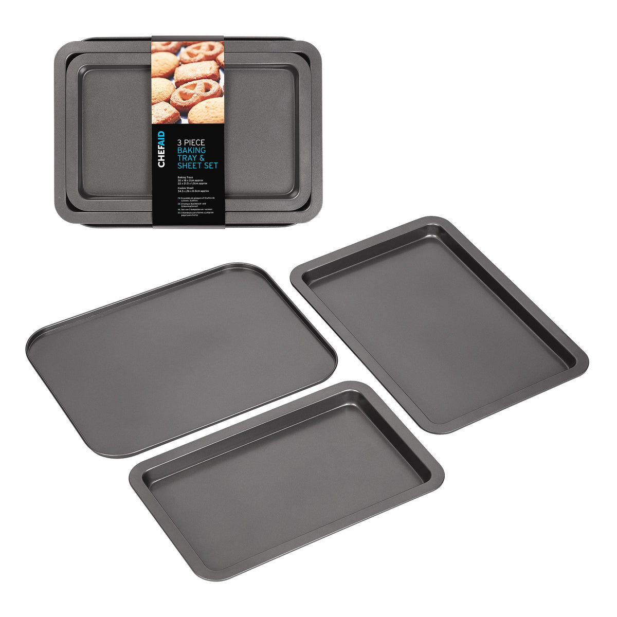 Chef Aid Baking Tray 30 x 18 x 2cm – Dayes