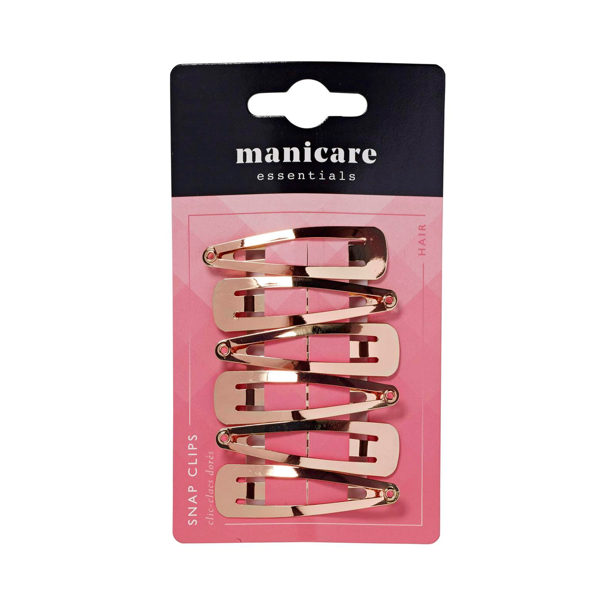 Manicare - 6 Gold Snap Clips – Dayes